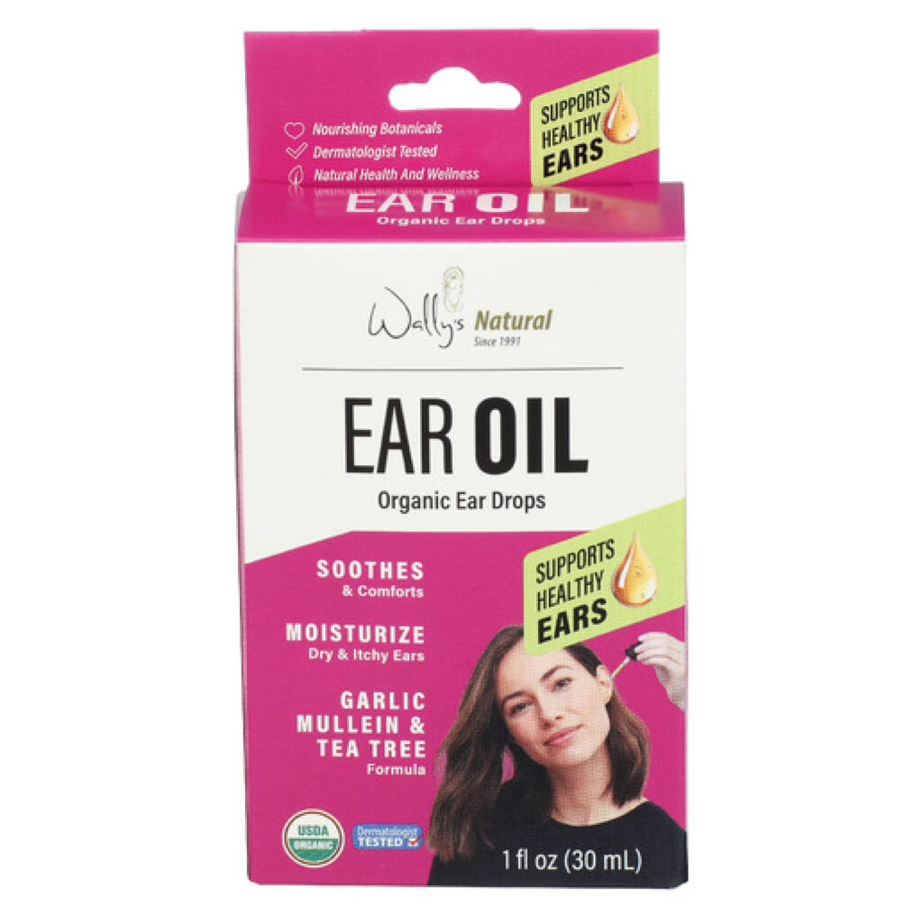 Wally’s Natural Organic Ear Oil, 1.0 fl oz - Wally's Natural