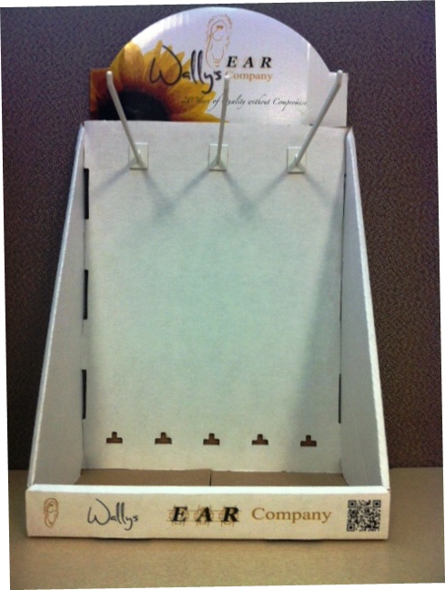 Empty Candle Counter Display - Wally's Natural