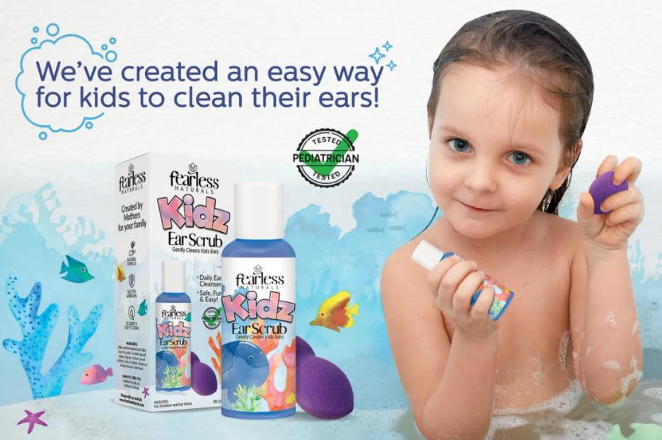 Fearless Naturals Kidz Ear Scrub – Wally's Natural