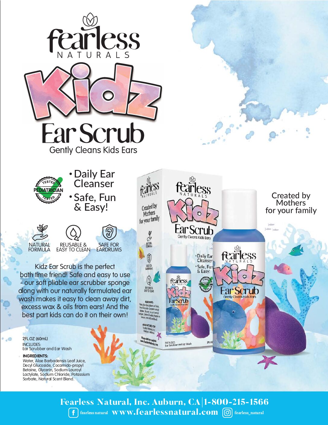 Ear Scrub Sale Sheet - Wally's Natural